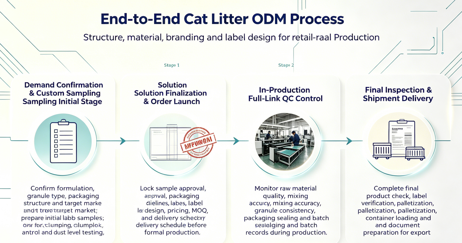 Cat Litter ODM Services: Formulation, Packaging Design & Private Label ...